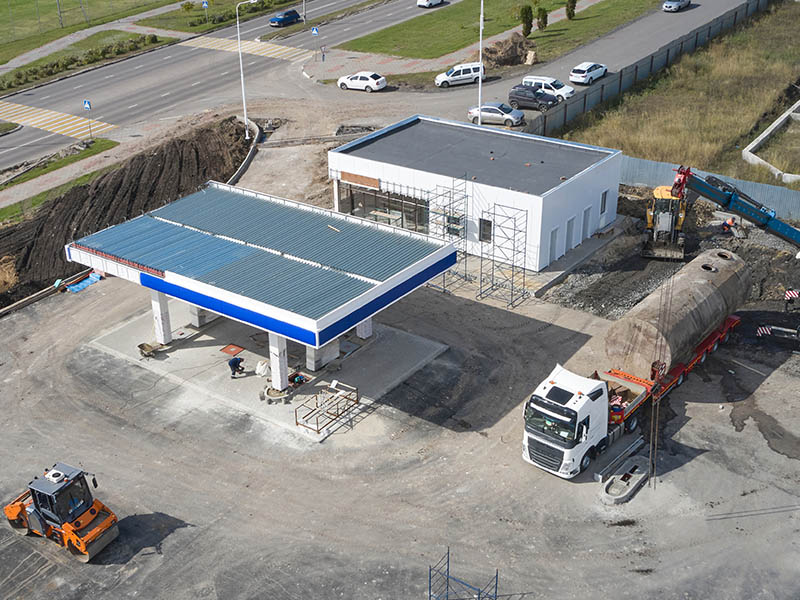 Gas Station Construction Company - Mammoth Construction